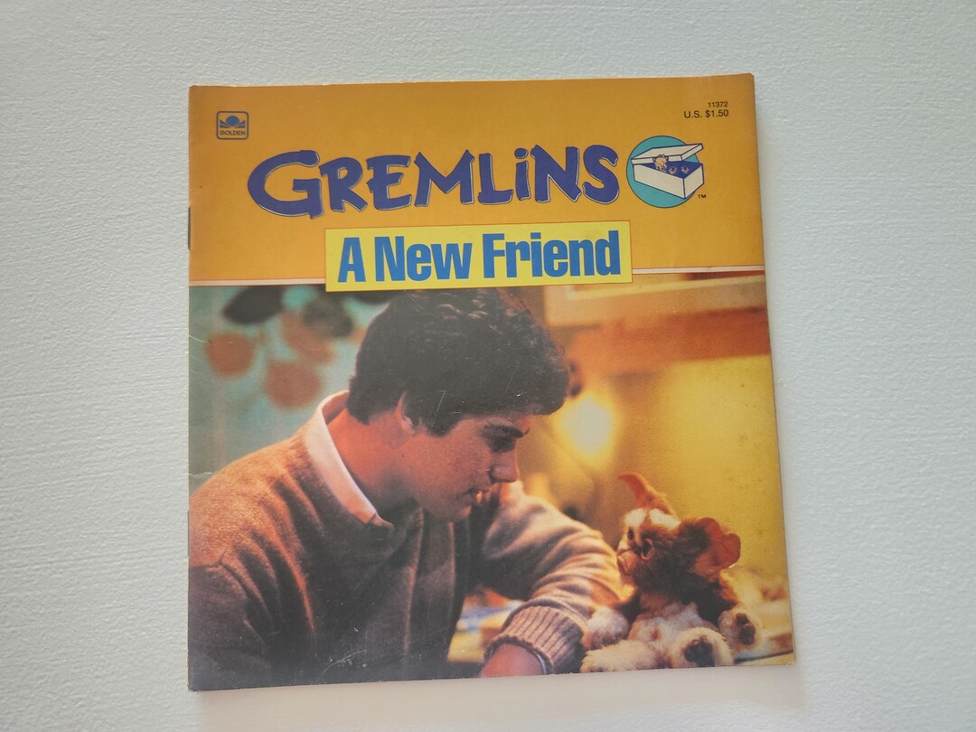 Gremlins A New Friend by Michael Neal -- 1984 Vintage Children's ...