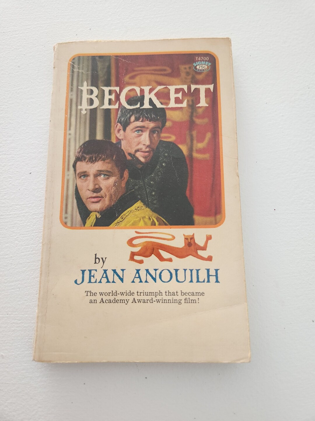 Becket or the Honor of God by Jean Anouilh -- 1960 Vintage Paperback ...
