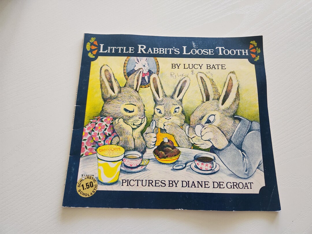 Vintage Little Rabbit's Loose Tooth by Lucy Bate -- 1975 Vintage ...
