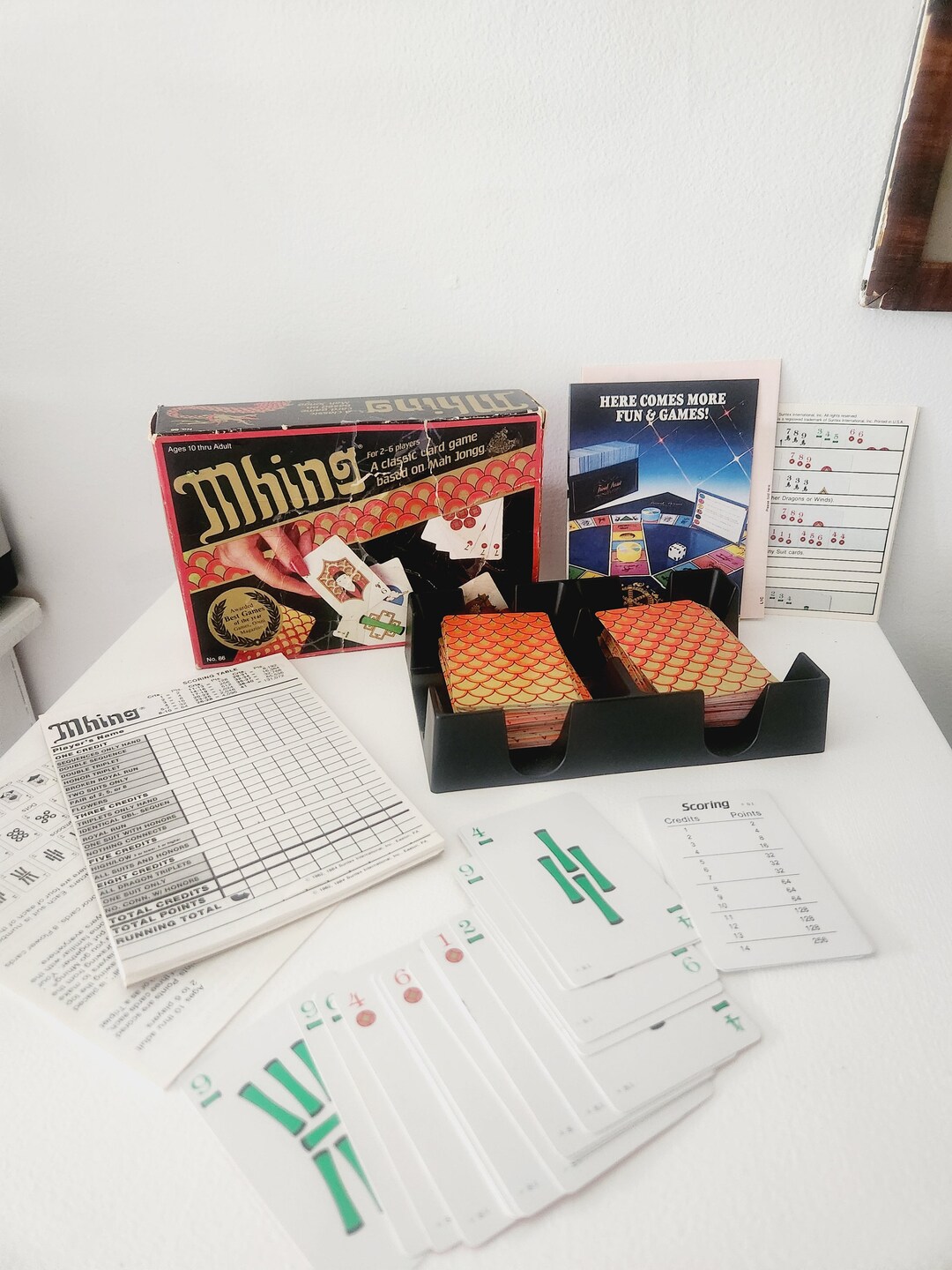 Mhing Card Game Chinese Art Theme Playing Cards Suntex International ...