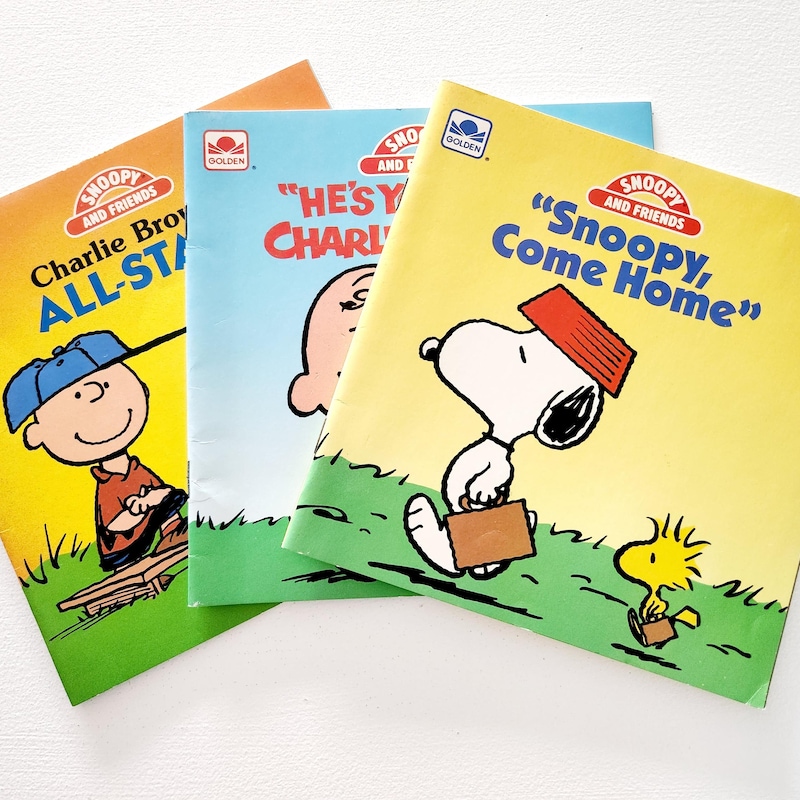 Charlie Brown Books - Etsy