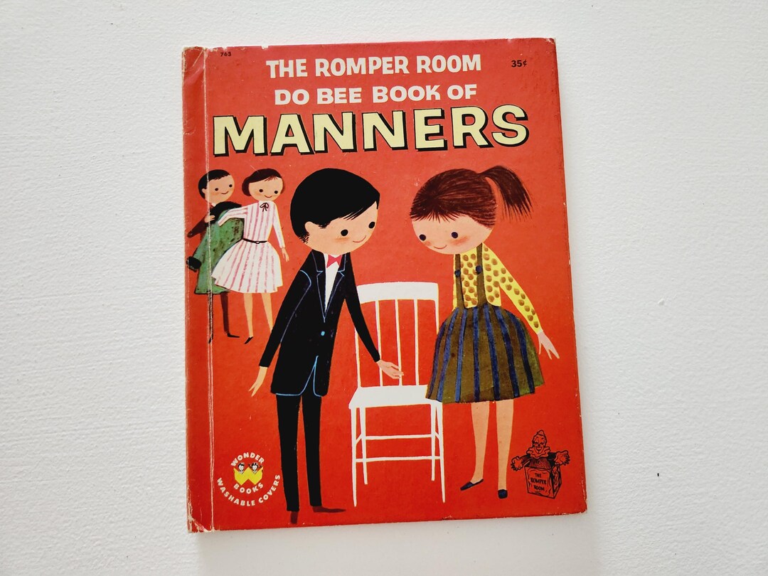 A Romper Room Do Bee Book of Manners by Nancy Claster -- 1965 Vintage ...