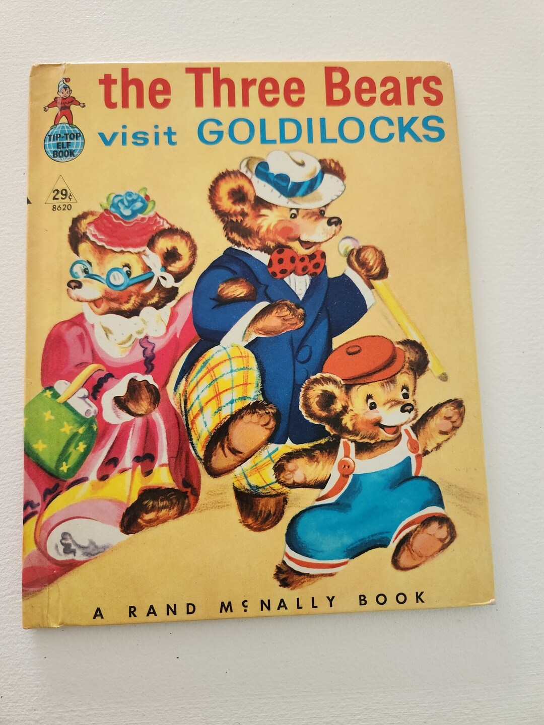 The Three Bears Visit Goldilocks -- A Rand Mcnally Books -- 1950 ...