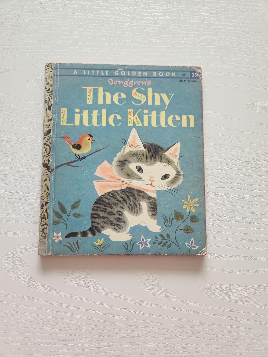 Tenggren's the Shy Little Kitten by Cathleen Schurr { 1946 } Vintage ...