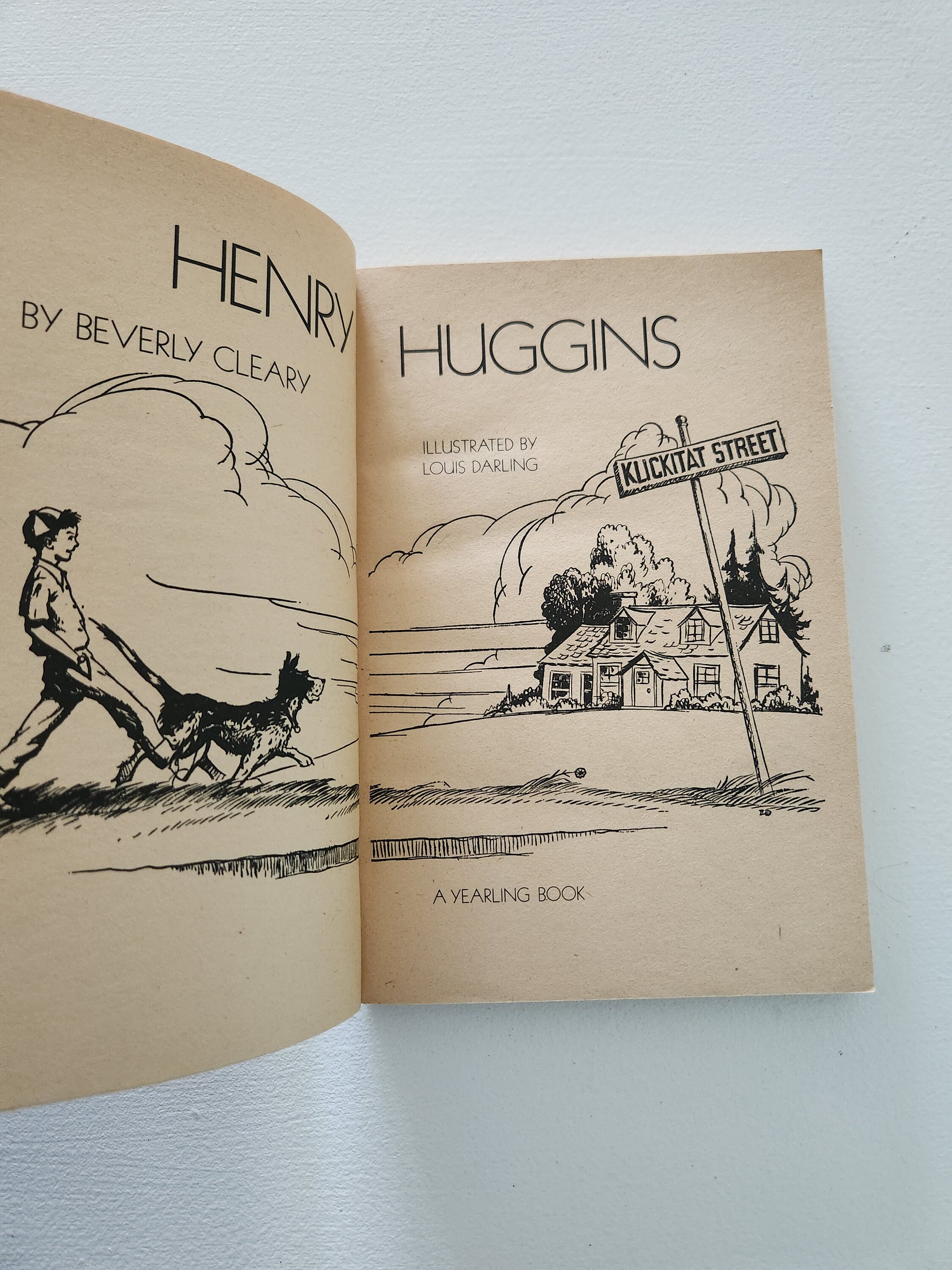 Henry Huggins by Beverly Cleary -- 1978 Vintage Children's Book ...