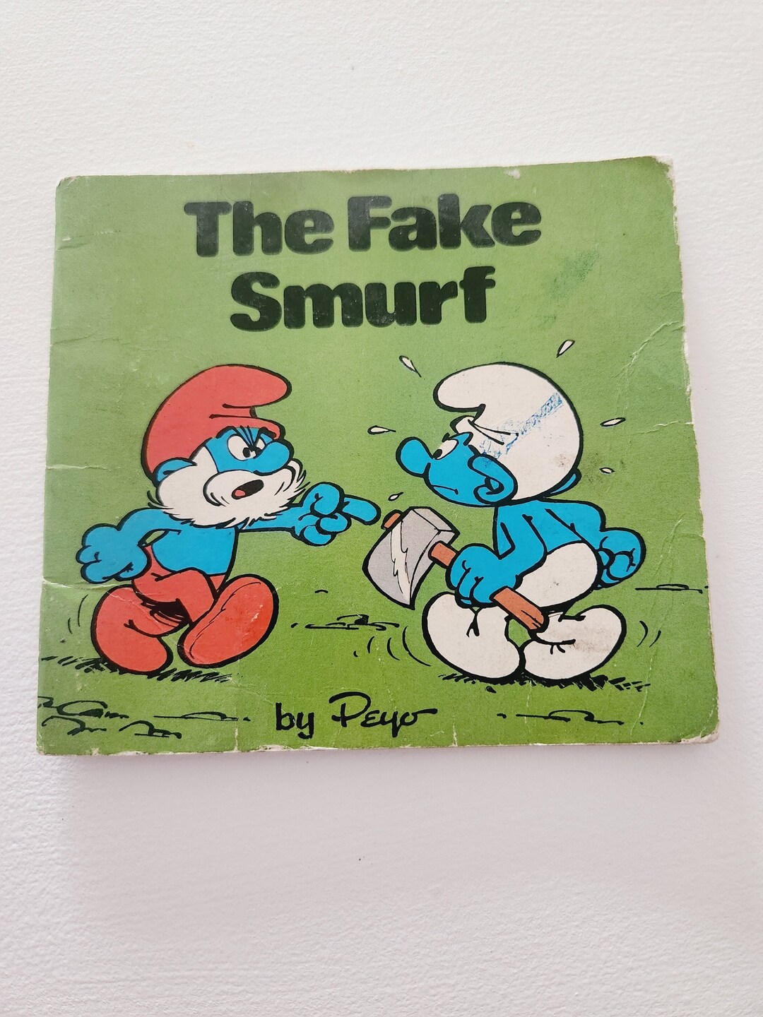The Fake Smurf by Peyo 1980s Vintage Children's Book - Etsy