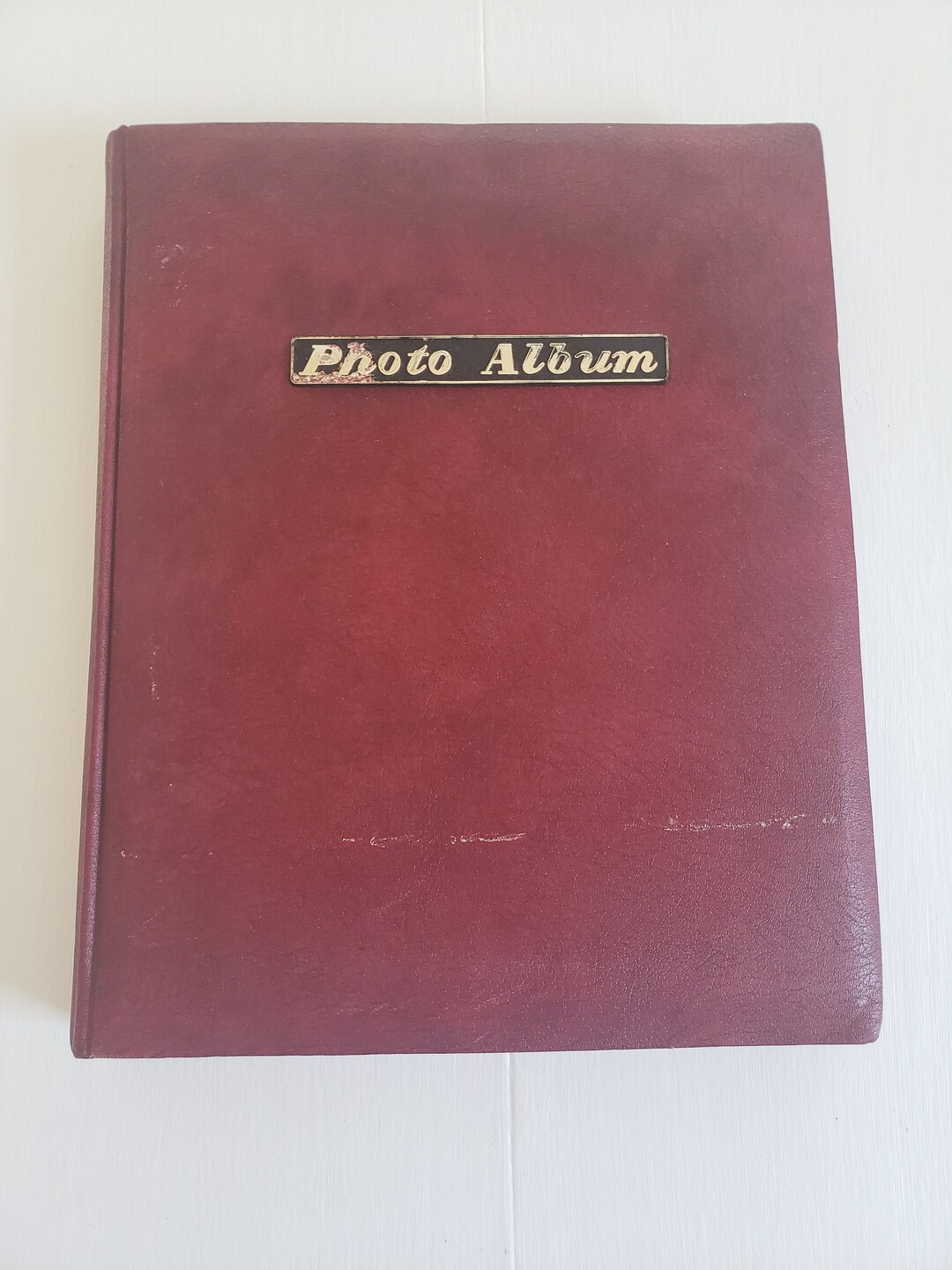 Vintage Red Photograph Album Photo Memory Photo Album Box Photo ...