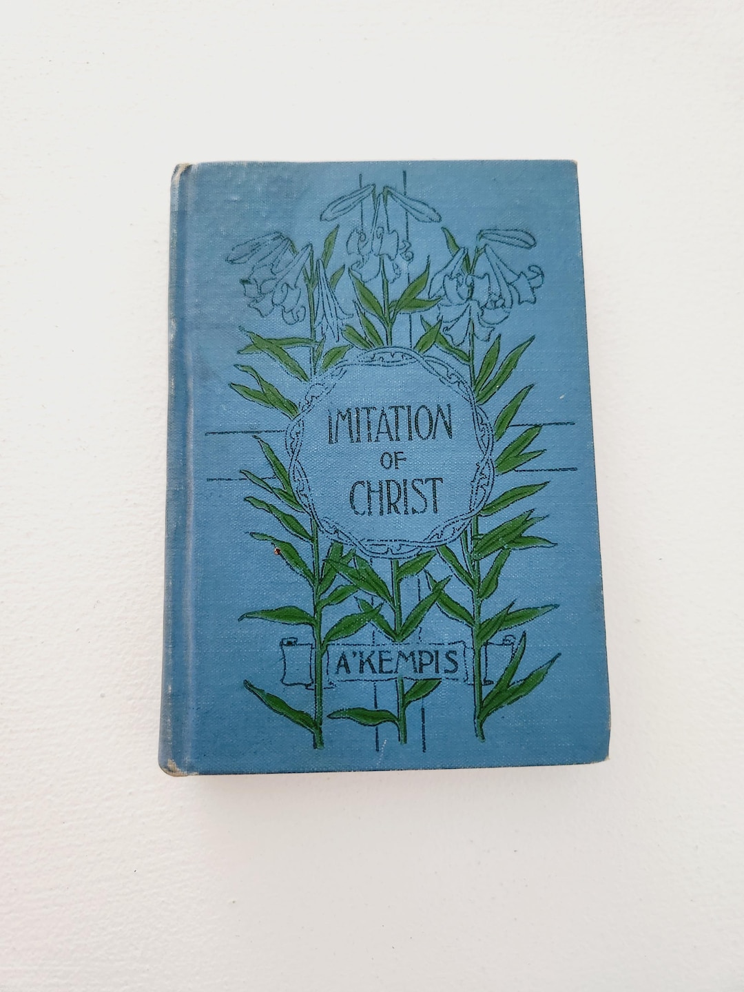 Antique Imitation of Christ Four Books by Thomas A Kempis Christian ...