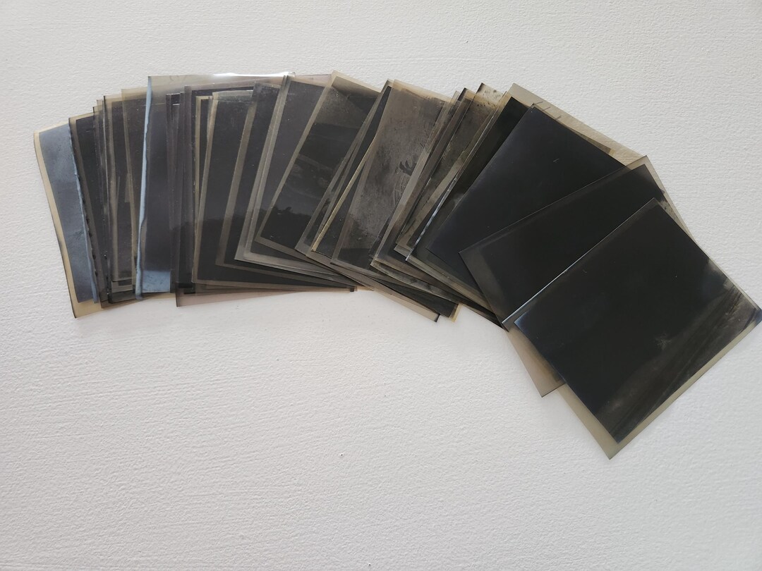 Vintage Black & White Negatives Strips Assorted Lot of 40 Negatives ...