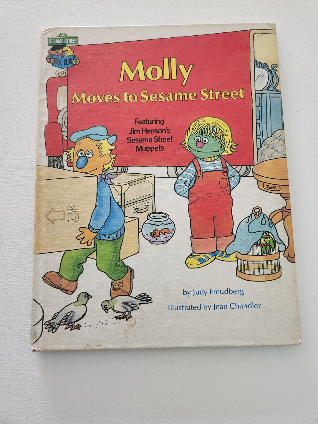 Molly Moves to Sesame Street by Judy Freudberg -- 1980 Vintage Children ...