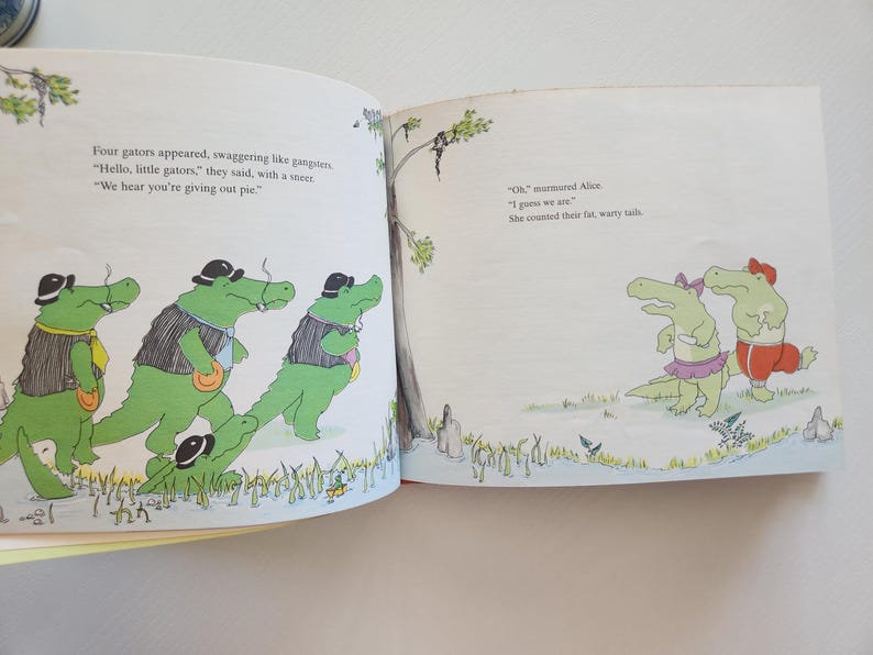 Gator Pie 1979 Vintage Children's Book – Louise Mathews, Animal Story ...