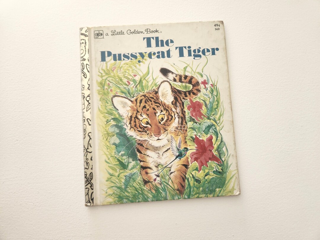 The Pussycat Tiger by Joan Chase Bacon -- 1977 Vintage Children's ...