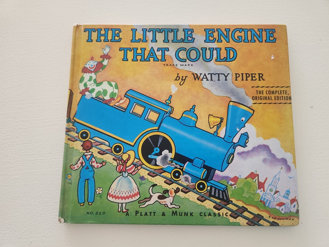 The Little Engine That Could by Watty Piper -- 1988 Vintage Children's ...