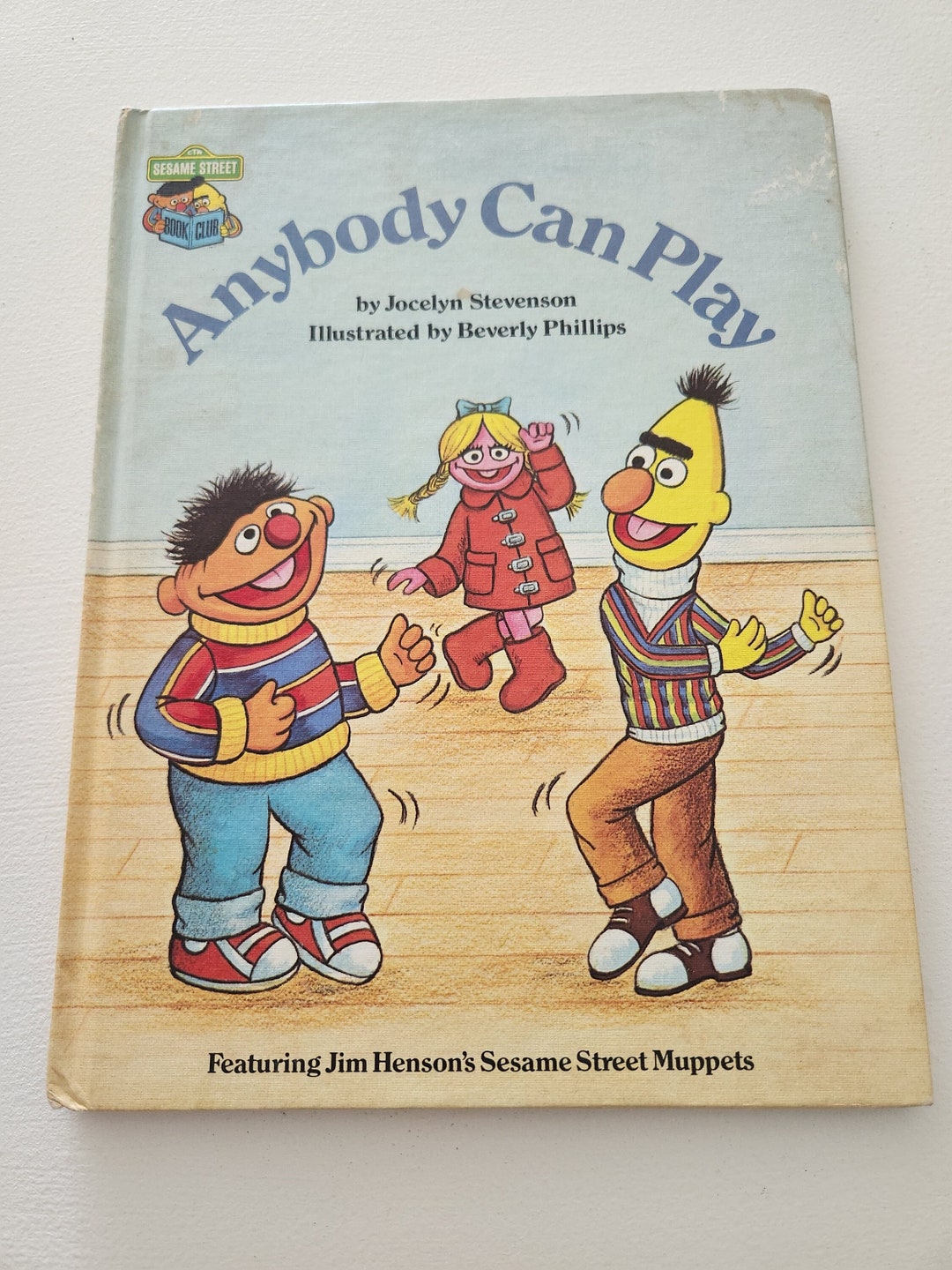 Sesame Street Anybody Can Play by Jocelyn Stevenson 1980 Vintage ...
