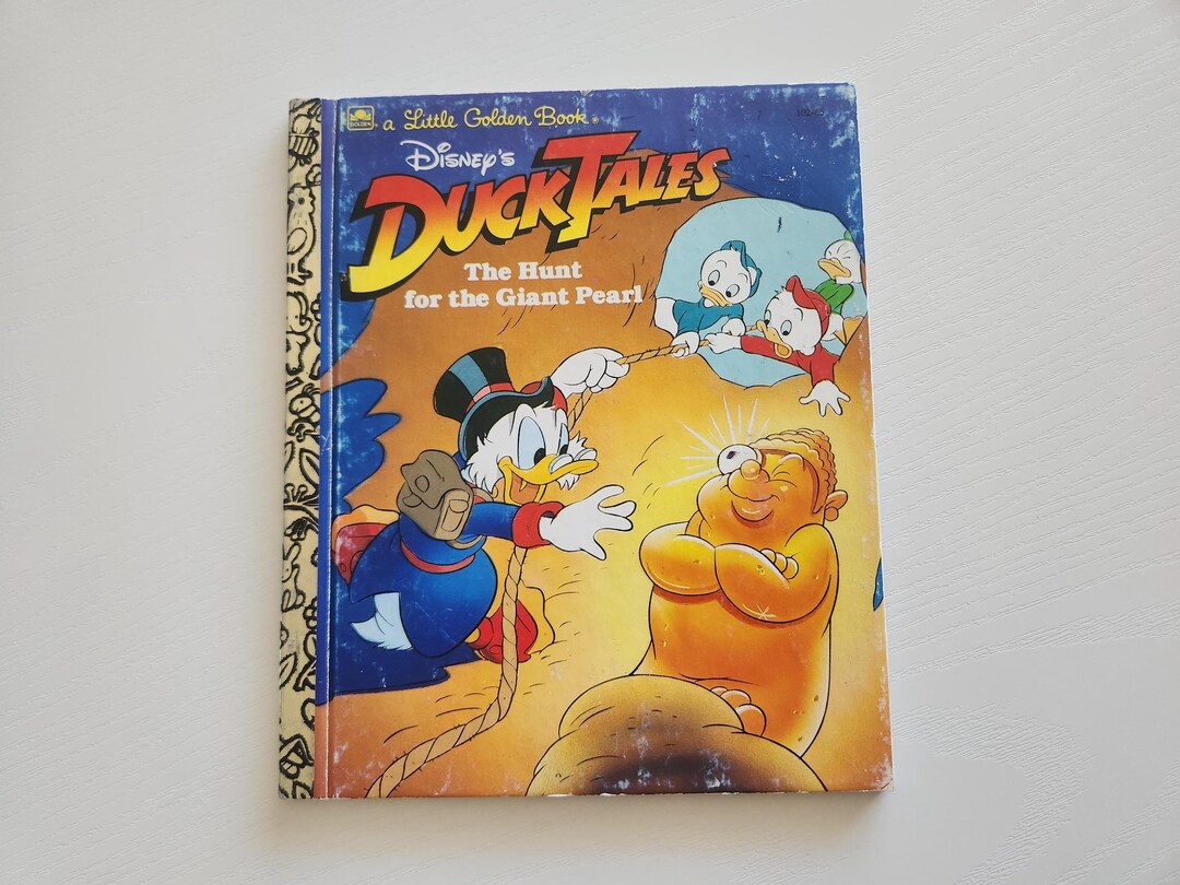 Disney Duck Tales the Hunt for the Giant Pearl -- 1992 Vintage Children ...