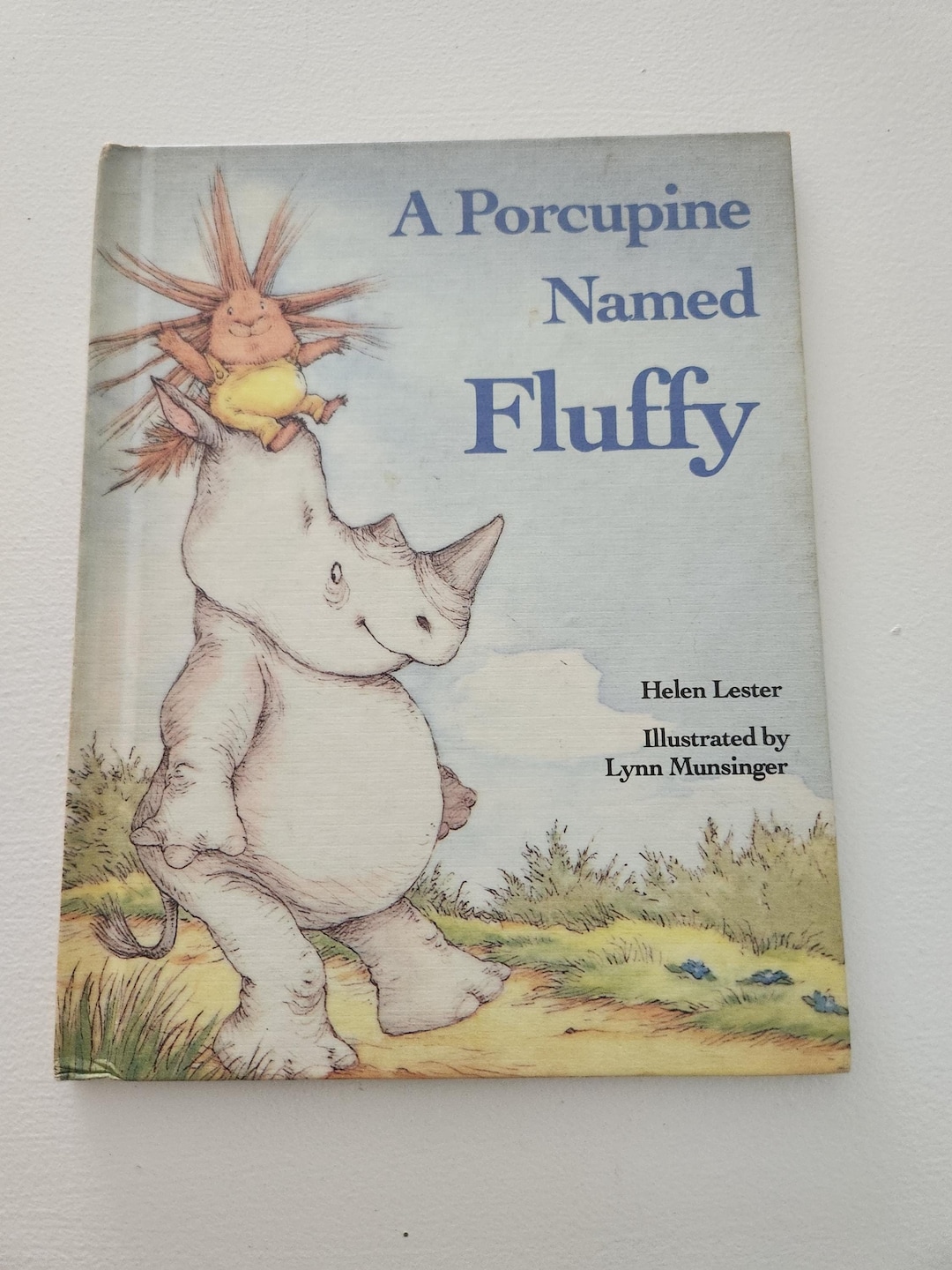 A Porcupine Named Fluffy by Helen Lester -- 1986 Vintage Children's ...