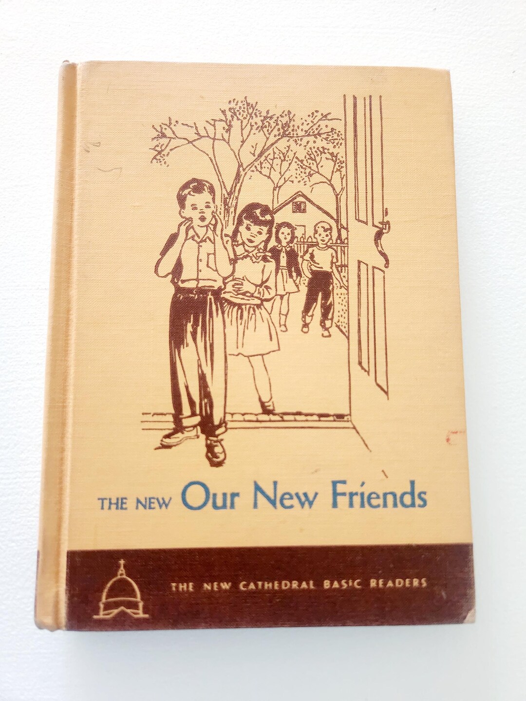 The New Our New Friends by Reverend John A. O'brien -- 1952 Vintage Children School Book ...