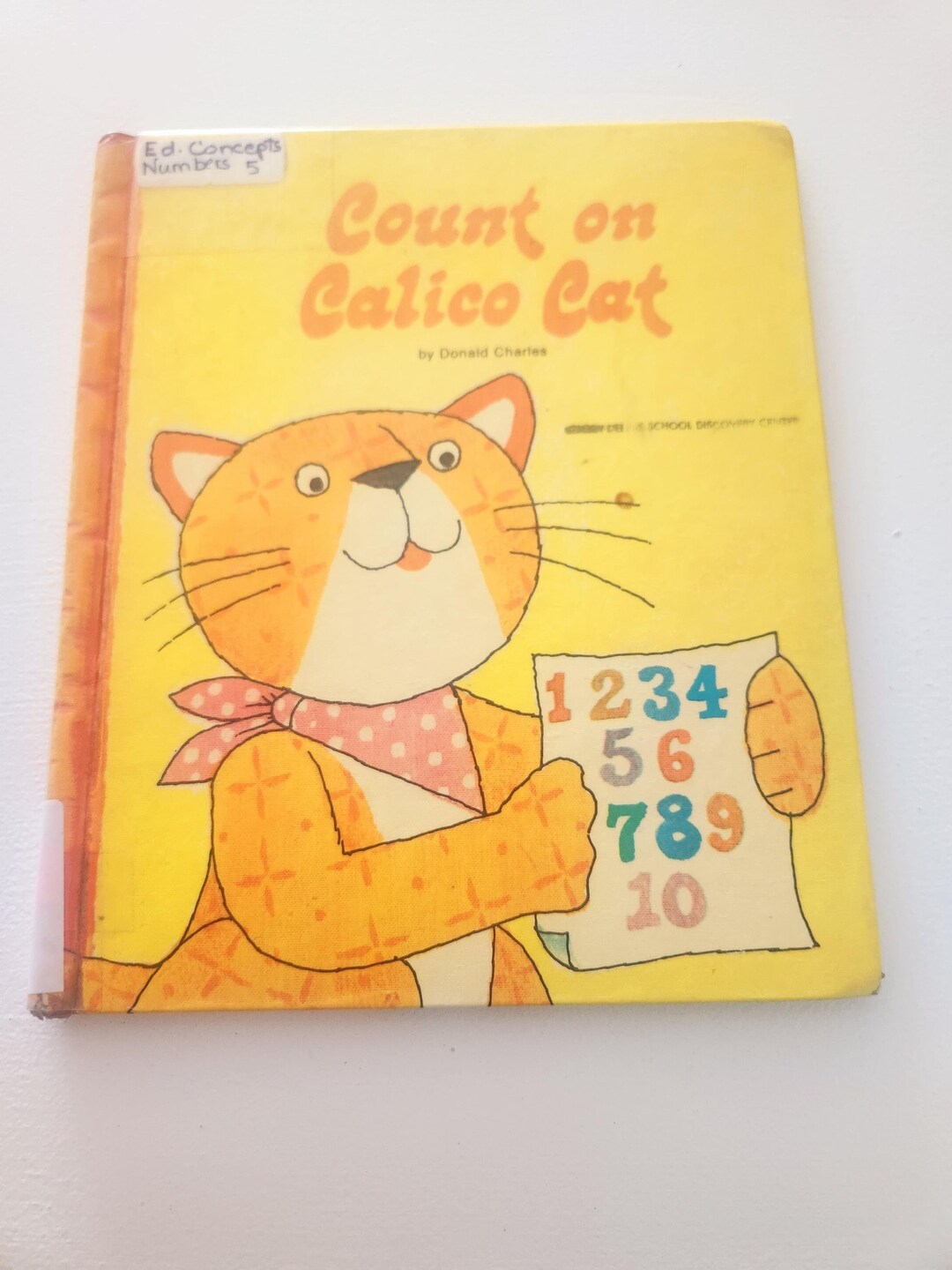 Count on Calico Cat by Donald Charles -- 1974 Vintage Children's ...
