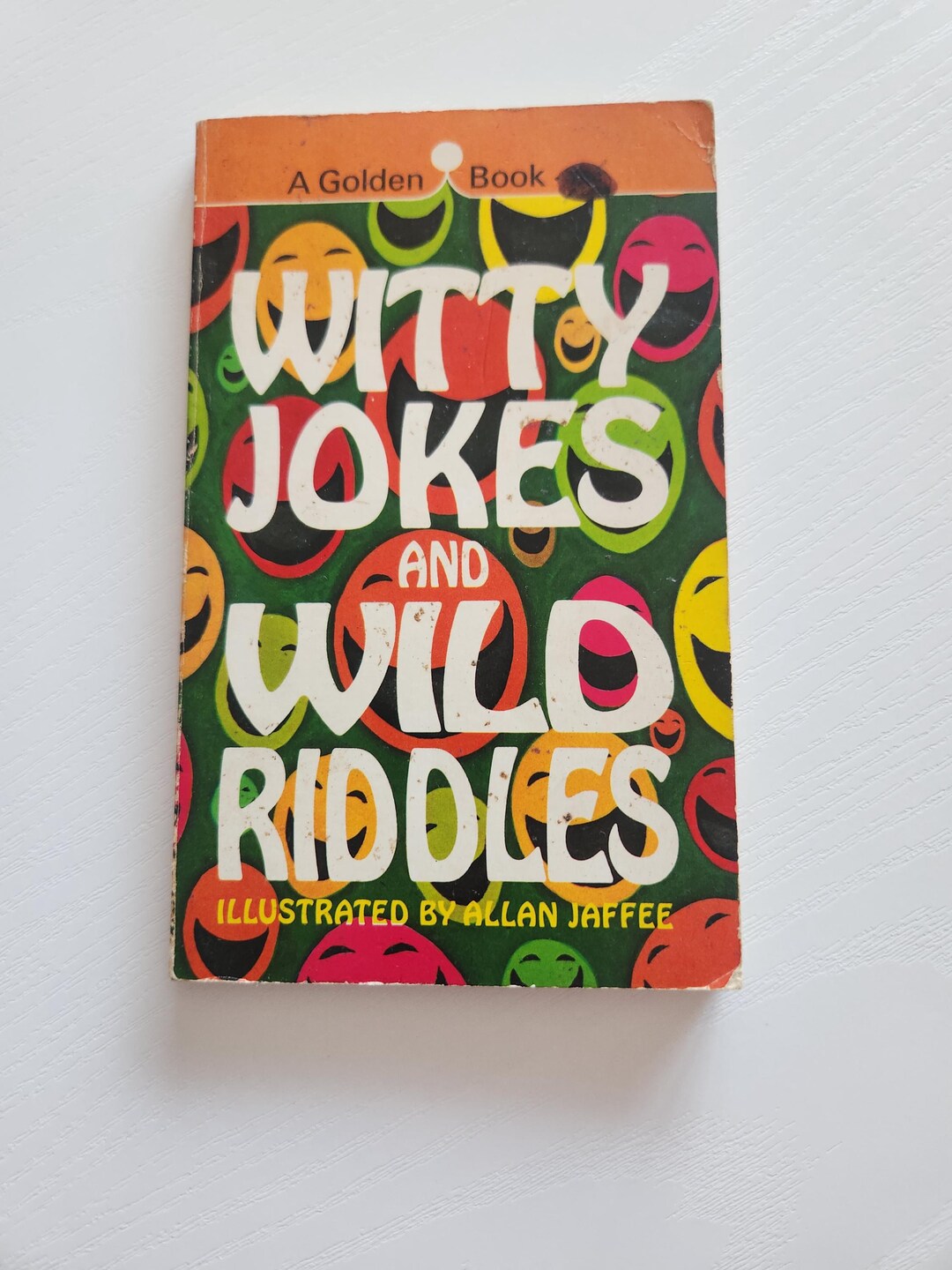 Vintage 1970 A Golden Book: Witty Jokes and Wild Riddles - Etsy