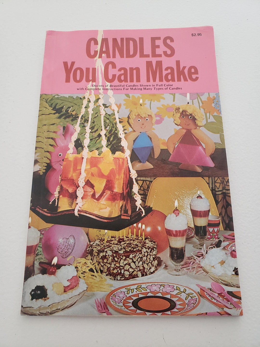 Vintage Candles You Can Make. 1970s Candle Making Vintage Art - Etsy