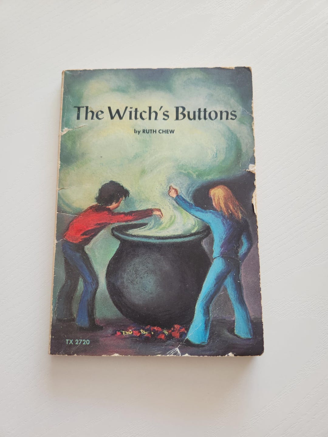 The Witch Buttons by Ruth Chew -- 1974 Vintage Children's Paperback ...