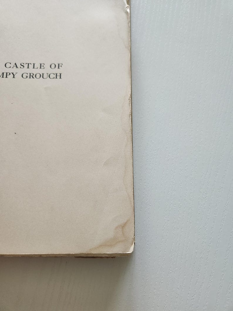 The Castle of Grumpy Grouch by Mary Dickerson Donahey { 1908 } Antique ...