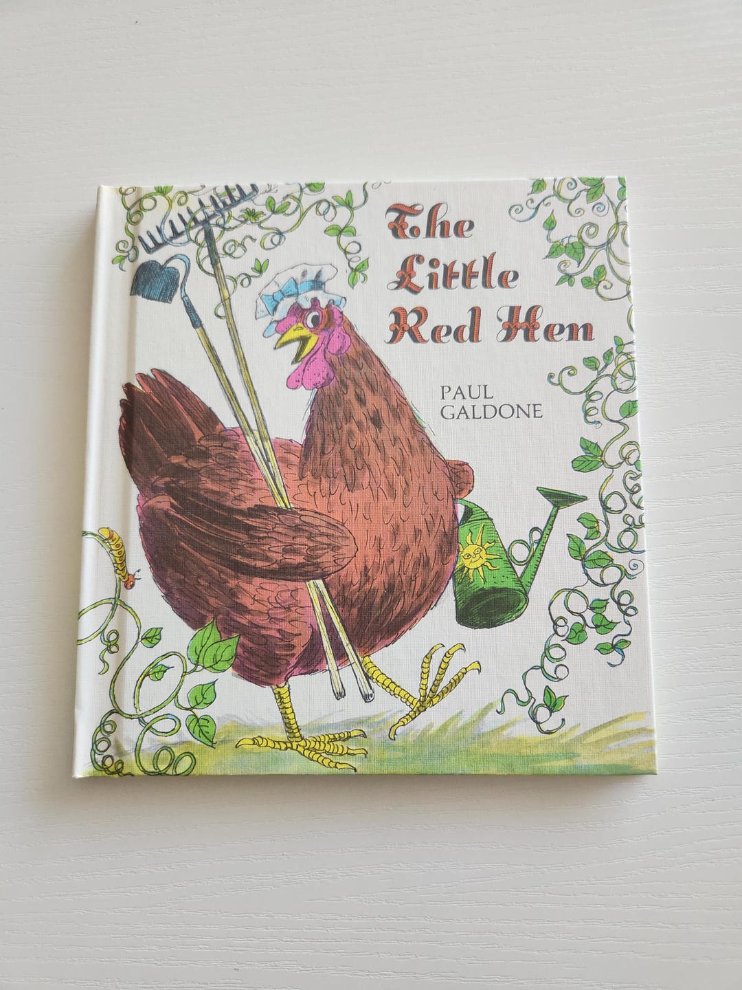 The Little Red Hen by Paul Galdone -- 1973 Vintage Children's Book ...