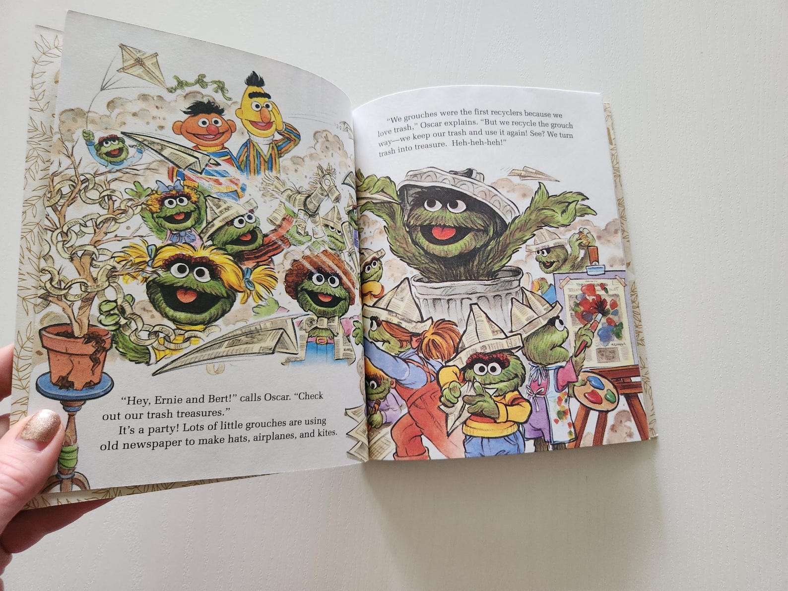 From Trash to Treasure by Liza Alexander { 1994 } Vintage Children's ...