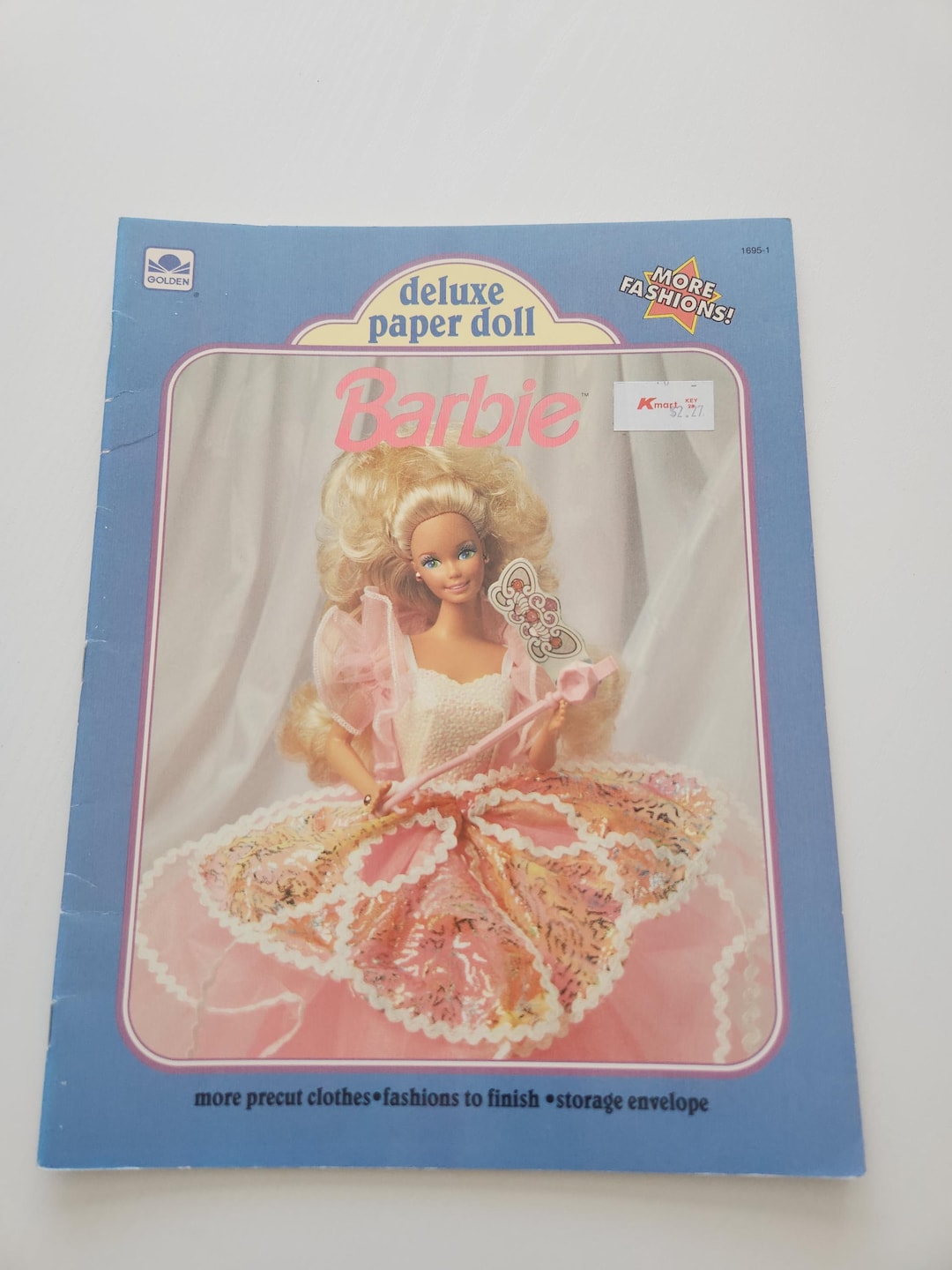Vintage 1991 Barbie Paper Doll Book – Uncut Deluxe Fashions - Etsy