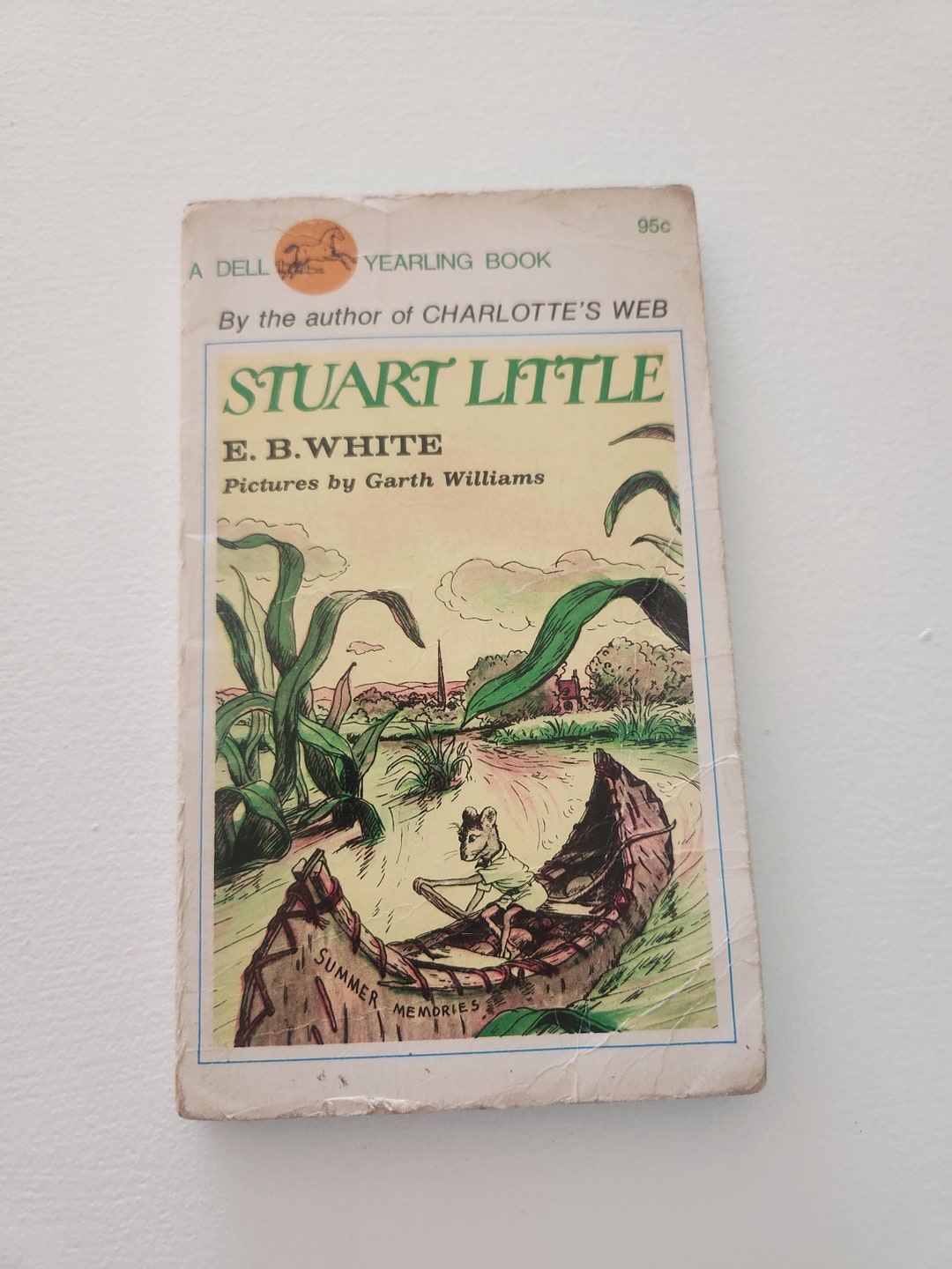 Stuart Little by E.B. White -- 1973 Vintage Children's Paperback Book ...