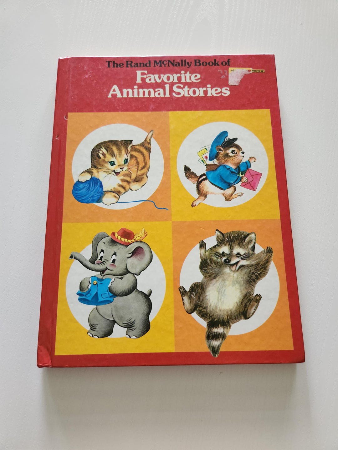 The Rand Mcnally Book of Favorite Animal Stories -- Vintage Children's ...