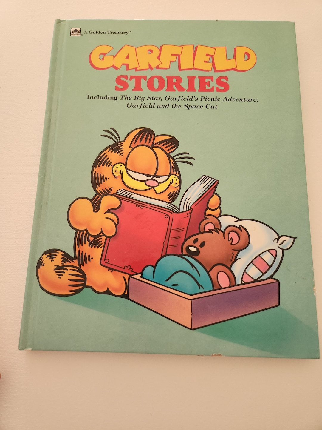 Garfield Stories by Norma Simone 1990 Vintage Children's Book Children ...