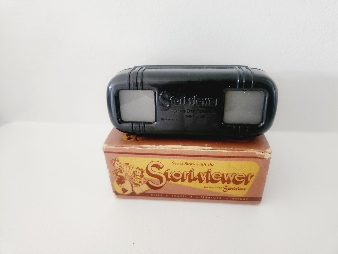 Vintage Stori-viewer by Church Craft Pictures Miniature Viewfinder ...