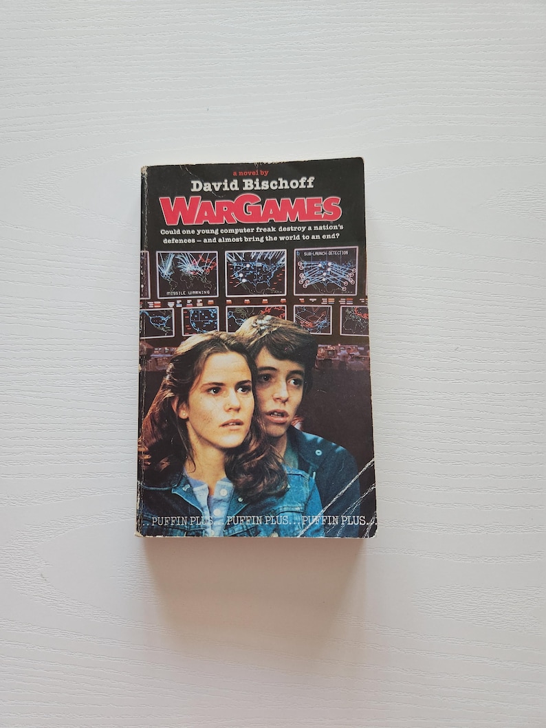 War Games by David Bischoff { 1983 } Vintage Young Adult Paperback Book ...
