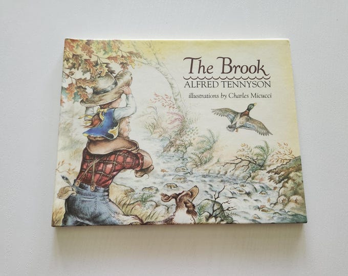 The Brook by Alfred Lord Tennyson { 1994 } Vintage Children Poetry-poem ...