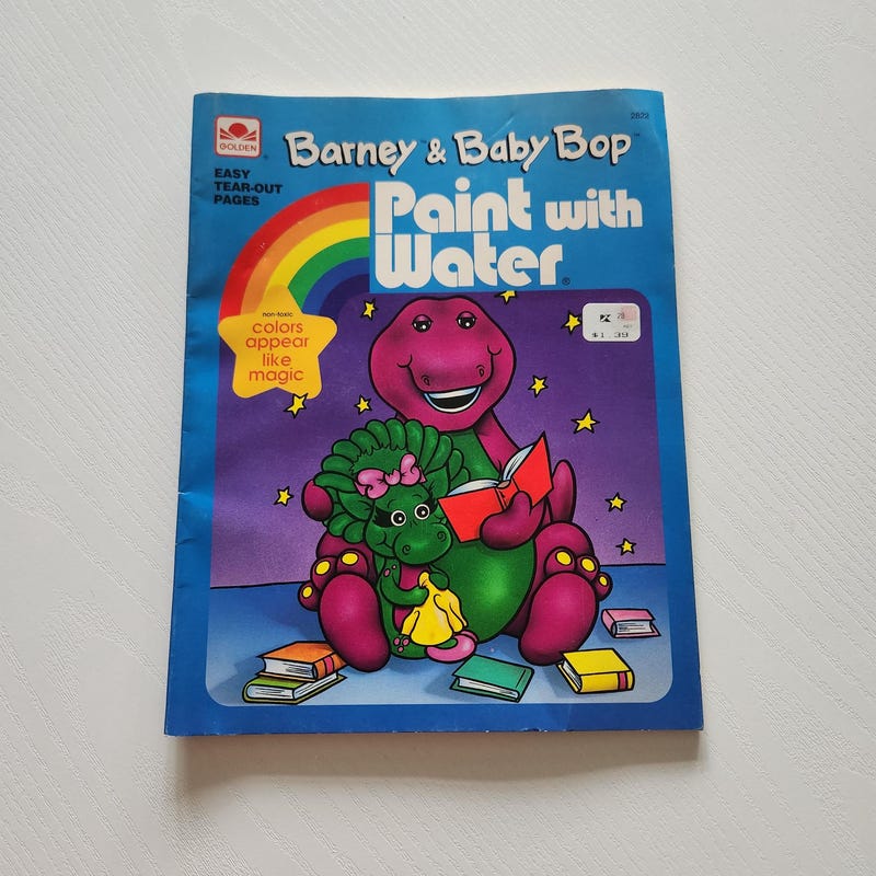 Barney Book - Etsy