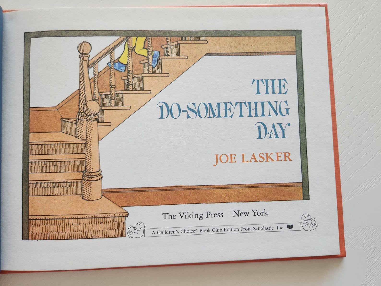 The Do Something Day by Joe Lasker - 1982 Vintage Children's Picture ...