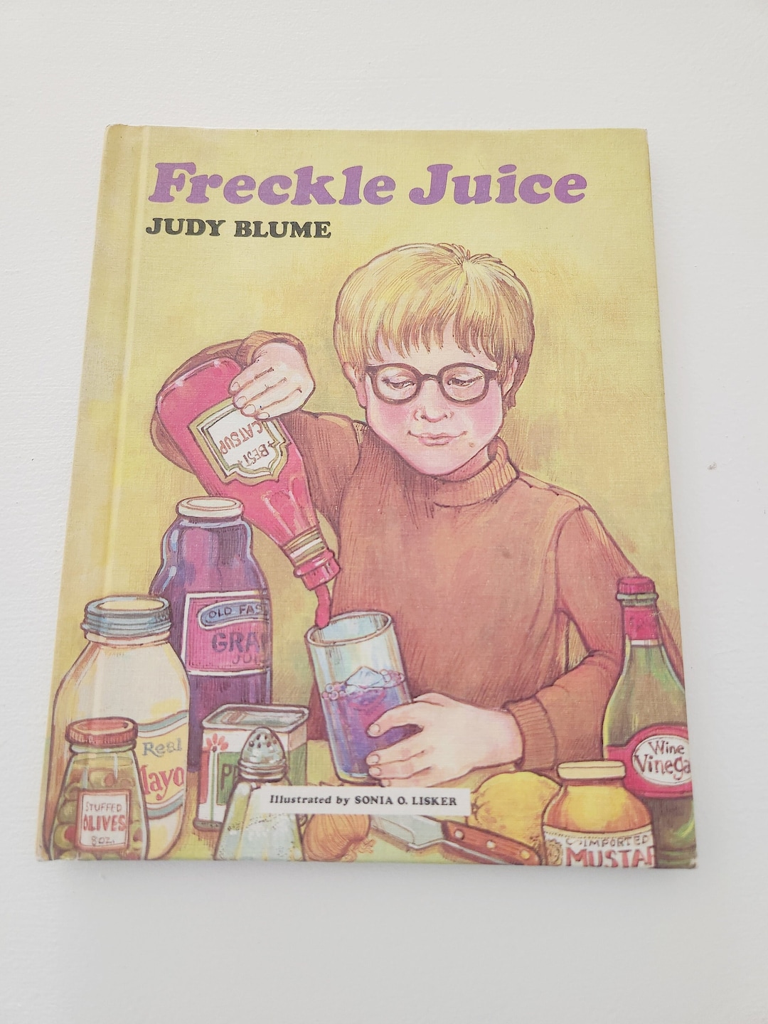 Vintage Freckle Juice by Judy Blume. Vintage Children's - Etsy