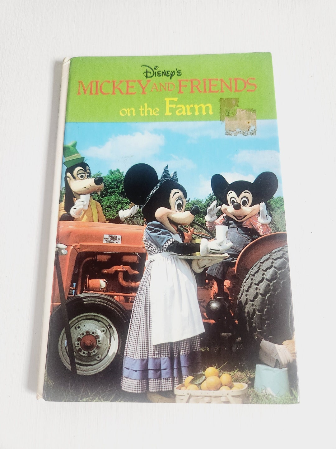 Disney Mickey & Friends at the Farm -- 1980 Vintage Children's Book ...