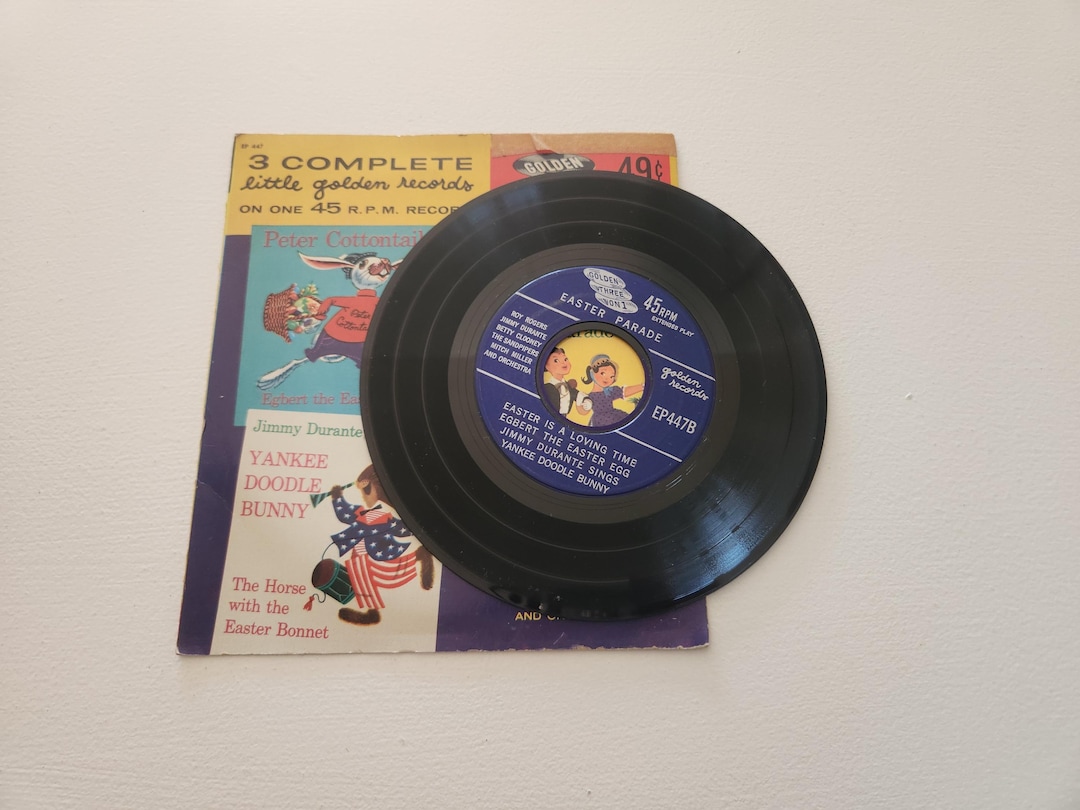 Vintage 1957 Easter Parade Record – Little Golden Records - Etsy