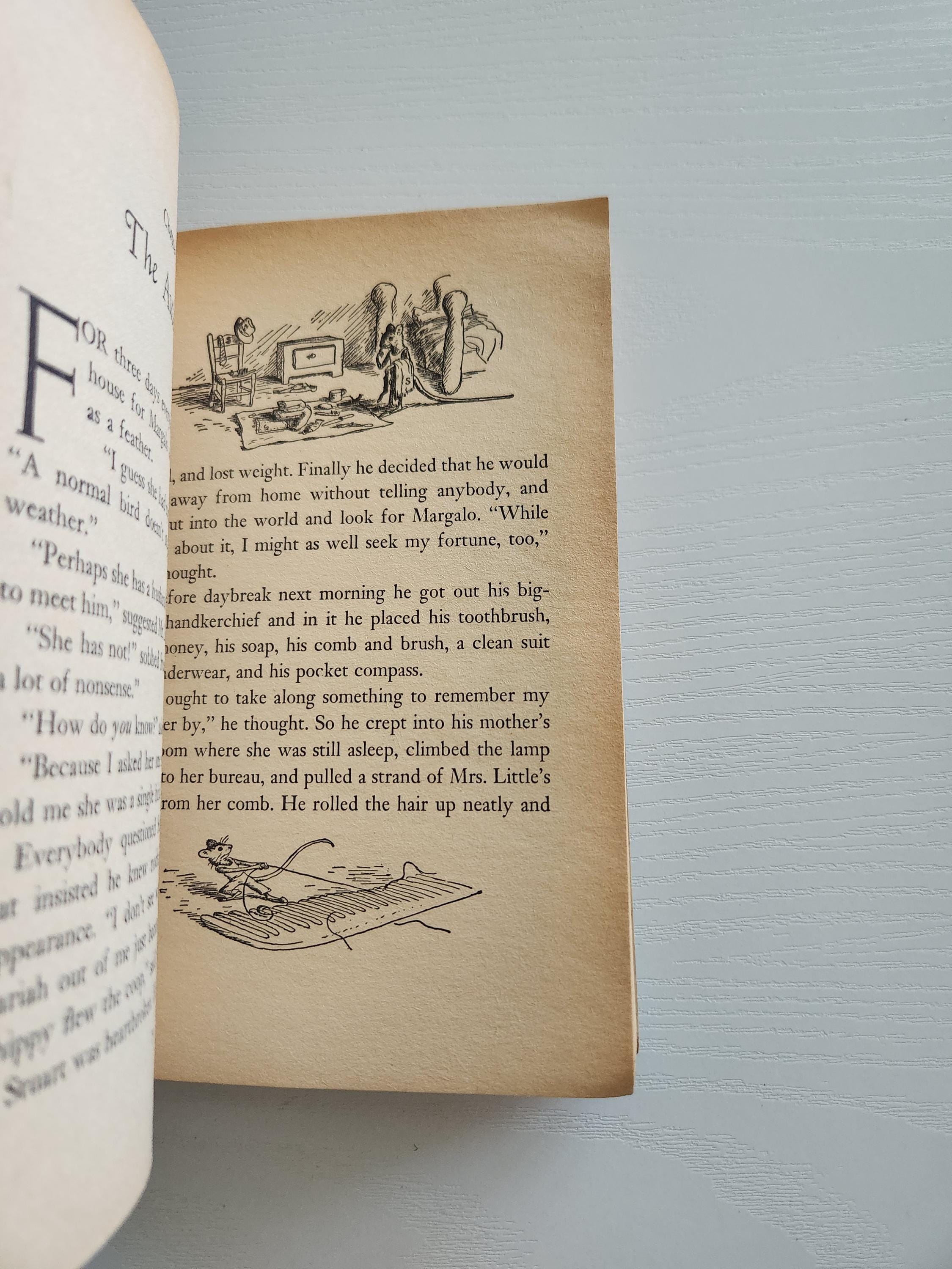 Stuart Little by E.B. White -- 1967 Vintage Children's Paperback Book ...