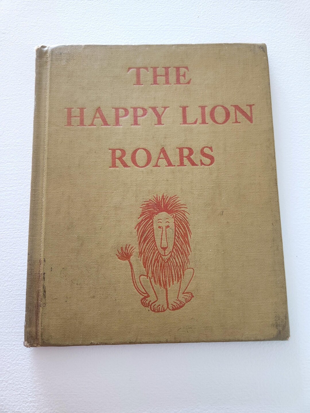 The Happy Lion by Louise Fatio Duvoisin -- 1957 Vintage Children's Book ...