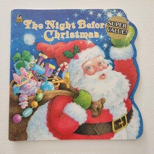 The Night Before Christmas Illustrated by Jerry Smath 1990s Edition ...