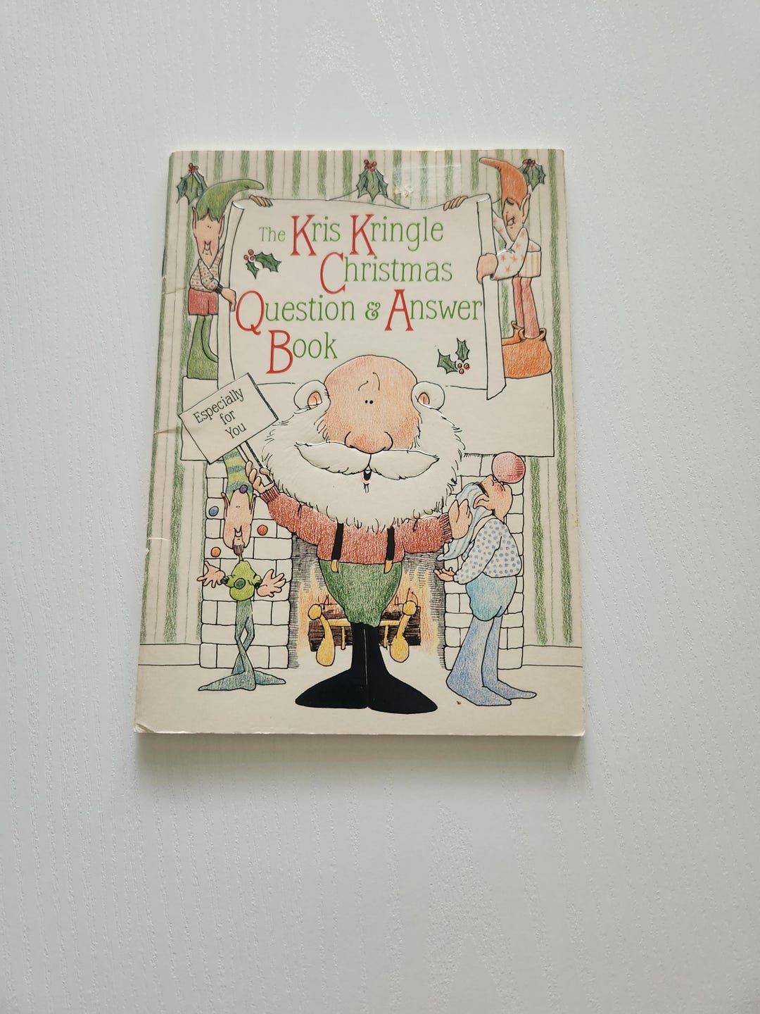 The Kris Kringle Christmas Question and Answer Book { 1980 } Vintage ...