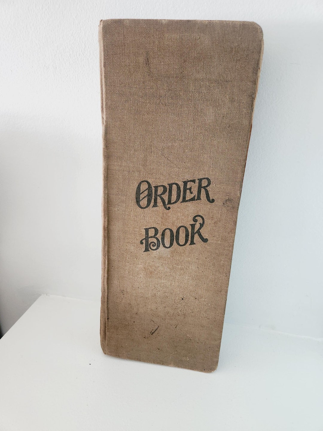 Antique Cash Order Ledger Record Book Register -- Antique Business ...