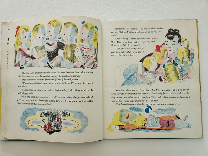 The Mitty Children Fix Things by Nura Woodson Ulreich -- 1946 Vintage ...