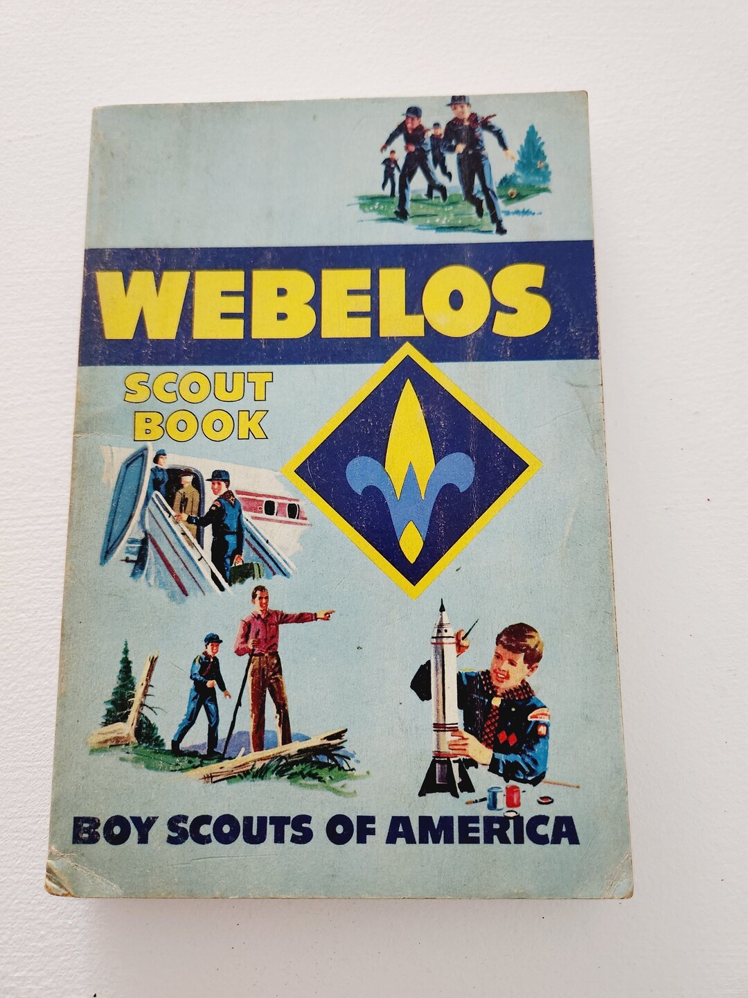 Webelos Scout Book -- 1969 Vintage Boy Scouts of America Children's ...