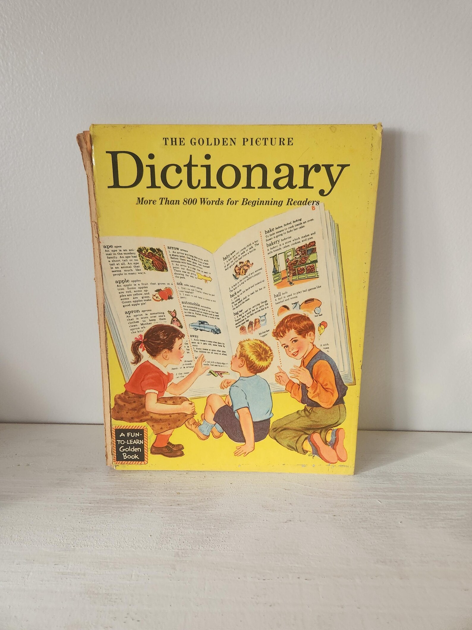 The Golden Picture Dictionary for Beginning Readers by Lilian Moore ...
