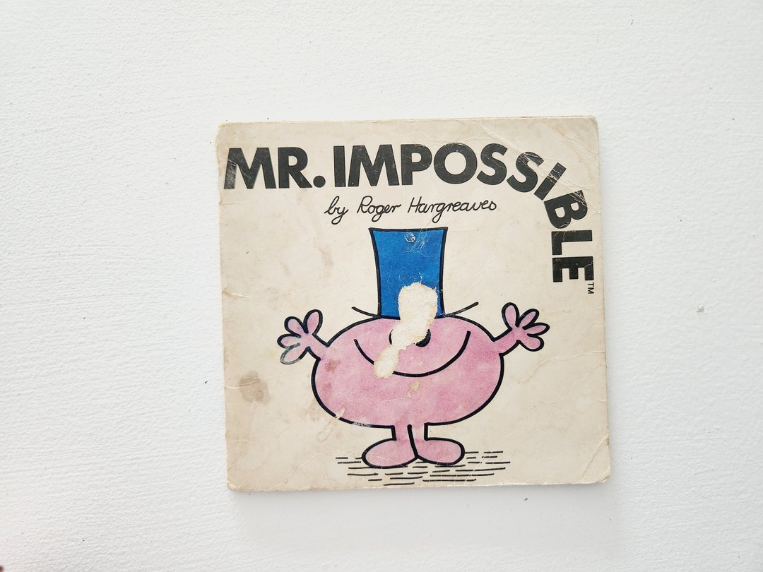 Mr. Impossible by Roger Hargreaves -- Vintage Mr Men Book Series Children's Book -- Children ...