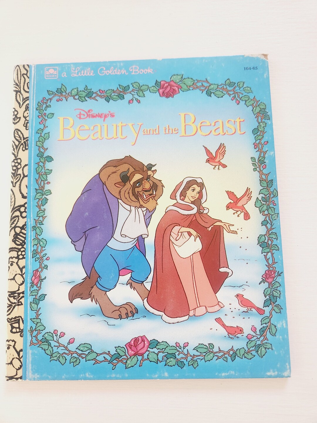 Beauty and the Beast Adapted by Teddy Slater Vintage - Etsy